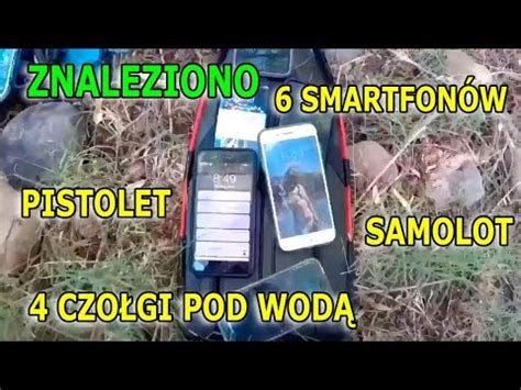 JESZCZE WIĘCEJ ZNALEZISK ZNALAZŁ 4 CZOŁGI POD WODĄ DAEWOO LANOS