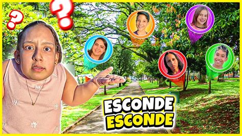 Esconde esconde por localização Maria Clara e Clau Santana YouTube