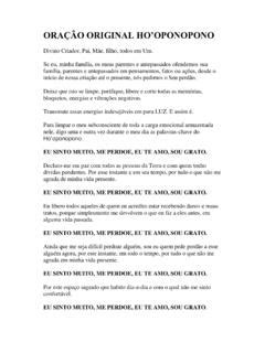 Ora O Original Hooponopono Ora O Original Ho Oponopono Pdf