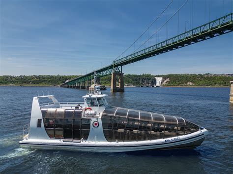 Navette fluviale Québec Sainte Anne de Beaupré Côte de Beaupré