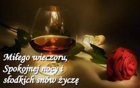 Kieliszek z winem miłego wieczoru Gify i obrazki na GifyAgusi pl