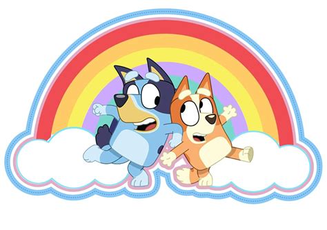 Bluey E Bingo Png Dibujos Animados Bluey Y Bingo