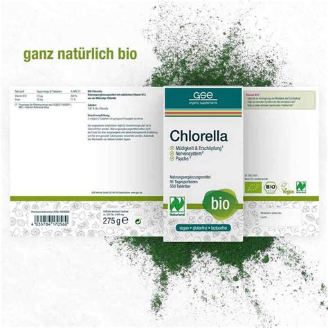 Chlorella 500 Mg Bio Naturland Tabletten 550 St Online Bei Pharmeo Kaufen