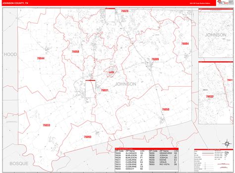 Johnson County Zip Code Map Printable Maps Online