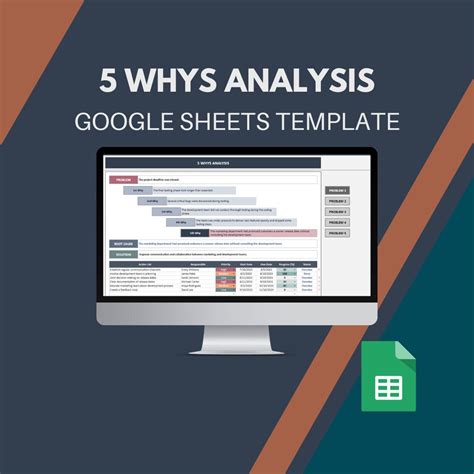 Whys Root Cause Analysis Google Sheets Whys Rca Etsy Singapore