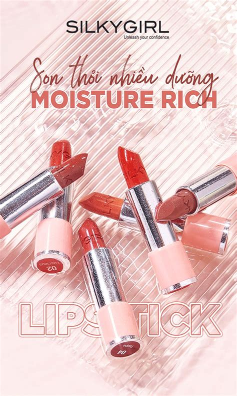 Son Th I M U Nhi U D Ng Silkygirl Moisture Rich Lipcolor Naked