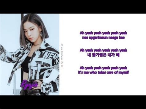 ITZY WANNABE Rom Han Eng Lyrics Color Picture Coded YouTube