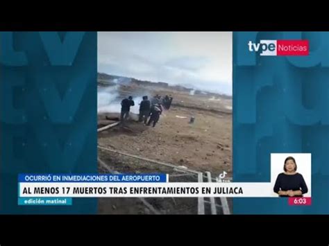 Puno Defensoría del Pueblo reporta 17 personas fallecidas durante