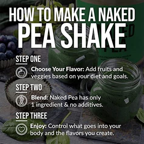 Naked Pea Pea Protein Isolate From North American Farms Plant Based