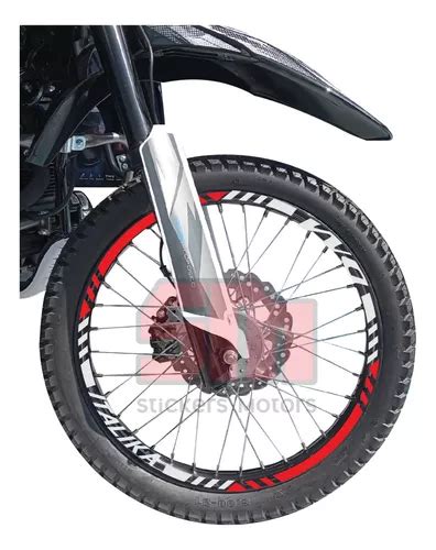 Stickers Reflejantes Moto Dm 150 200 250 Y Dm 250 X Nid 2022 Meses