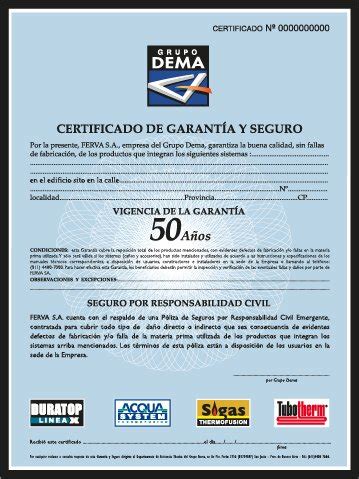 Recomendaciones Certificaciones Normas y Garantías de las tuberías