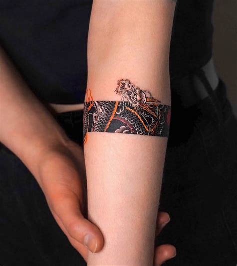 Details More Than Japanese Armband Tattoo Tdesign Edu Vn