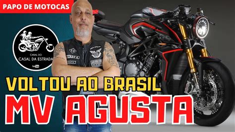 MV Agusta De Volta Ao Brasil Modelo Mais Barato Custa 220 Mil Papo