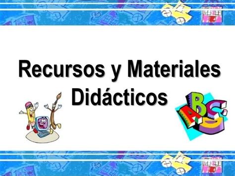 Recursos y Materiales Didácticos Mapa Mental