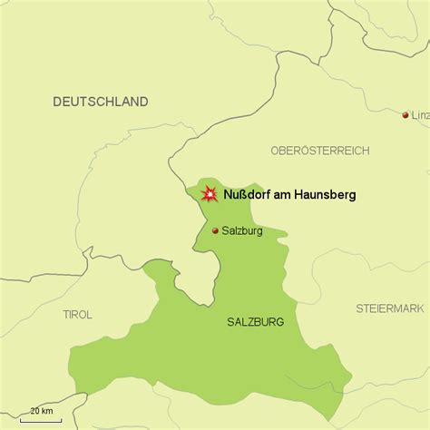 StepMap Salzburg Landkarte für Deutschland