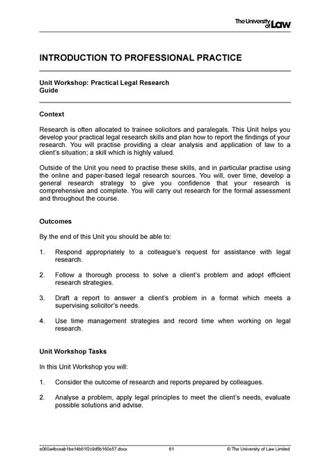 2021 Ipp Ws Practical Legal Research Ce01 Guide INTRODUCTION TO