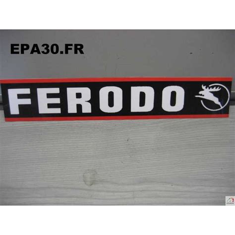 Autocollant Sticker Ferodo Simca Rallye