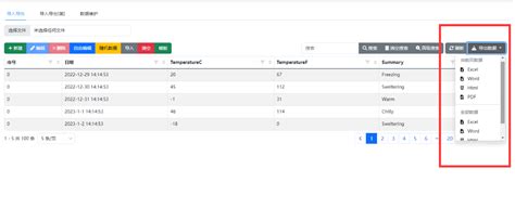 10分钟做好 bootstrap blazor 的表格组件导出 excel word html pdf alexchow 博客园
