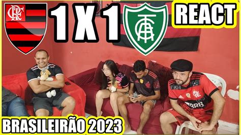 REAÇÕES DOS FLAMENGUISTAS FLAMENGO 1X1 AMÉRICA MG BRASILEIRÃO 2023