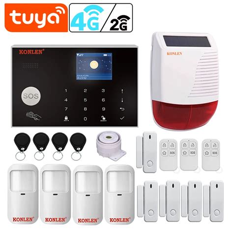 Kit Syst Me D Alarme De S Curit Domestique Filaire Sans Fil Tuya