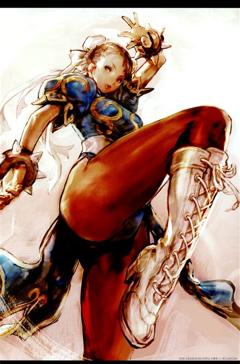 Safebooru Boots Bracelet Brown Eyes Brown Hair Bun Cover China Dress Chinese Clothes Chun Li