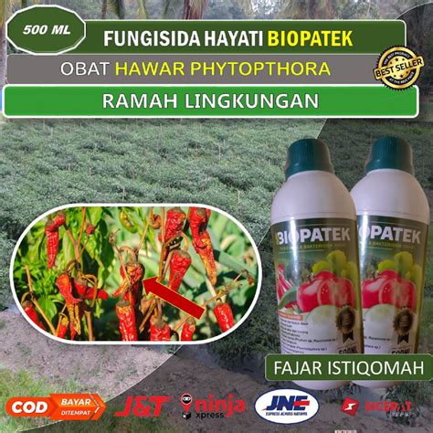 Jual BIOPATEK Isi 500 Ml Fungisida Hayati Obat Penyakit Hawar