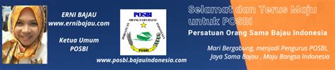 Mari Bergabung Di Posbi Organisasi Persatuan Orang Sama Bajau