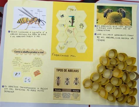 Cartaz Atividade Em Grupo Sobre Abelhas Droits De L Enfant Insectes