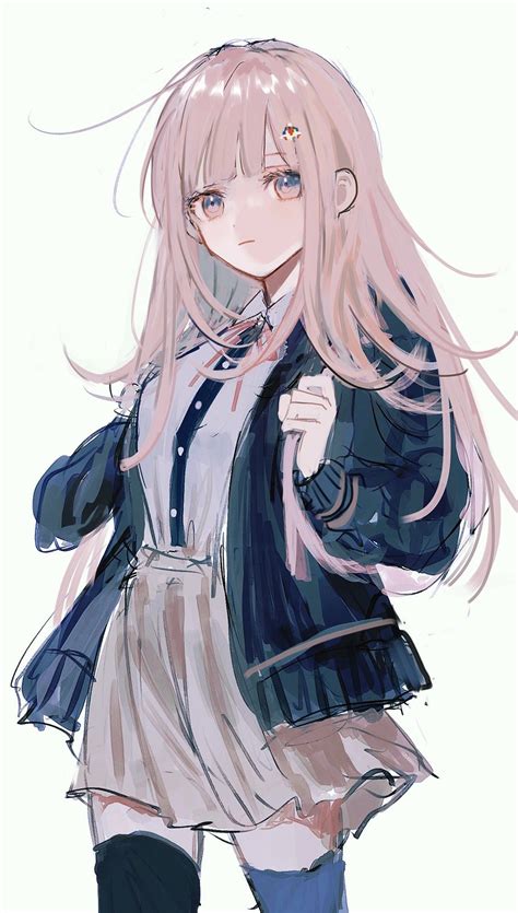 Nanami Chiaki Danganronpa And More Drawn By Nokoru Sora Danbooru