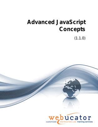 Advanced Javascript Concepts Courseware Courseware Store
