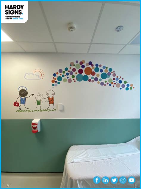 Northampton General Hospital Wall Graphics Hardy Signs Ltd