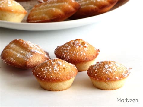 Petits gâteaux moelleux au citron Marlyzen cuisine revisitée