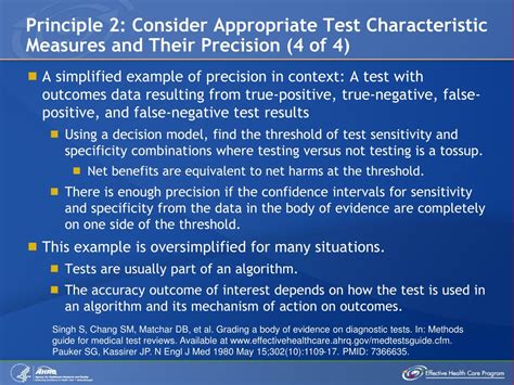 Ppt Grading The Strength Of A Body Of Evidence On Diagnostic Tests