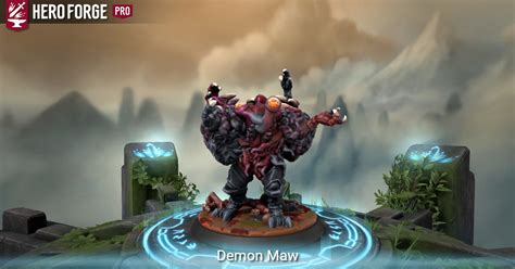 Demon Maw Made With Hero Forge