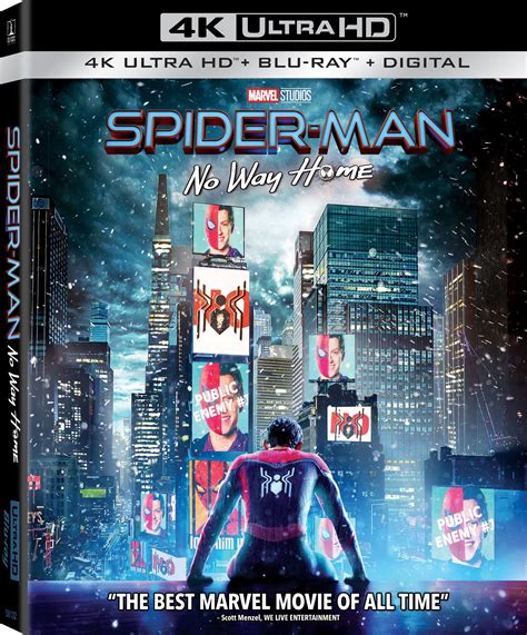 Spider Man No Way Home Walmart Exclusive 4k Ultra Hd Blu Ray