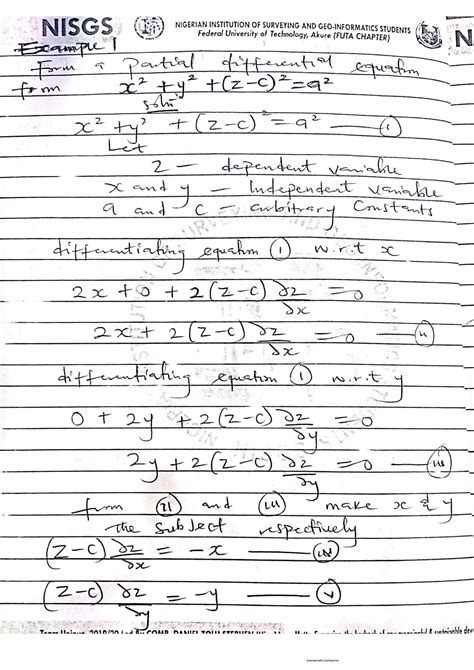 Solution Introduction To Partial Differential Equation Studypool