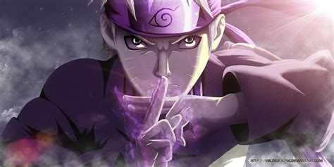 Naruto Uzumaki Purple Power Anime Fondo De Pantalla ID 3069
