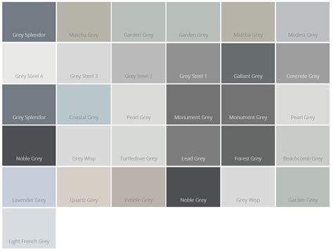 Coastal Gray Paint Colors