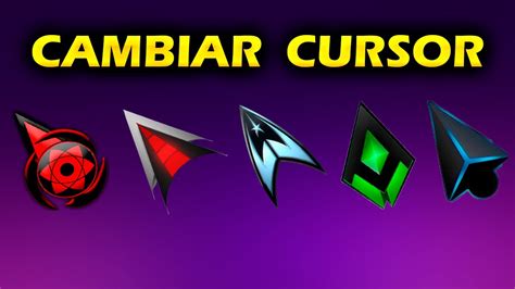 Cómo CAMBIAR el CURSOR sin PROGRAMAS En WINDOWS 10 8 7 PACK DE