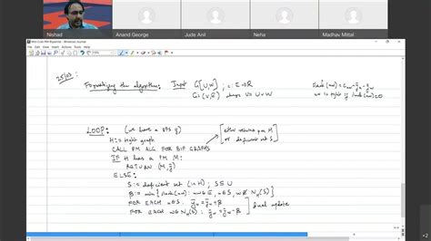 linear programming and combinatorial optimization 2022 lecture 33 youtube