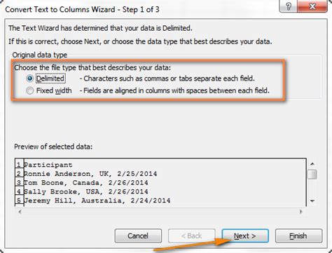 How To Split Cells In Excel Text To Columns Flash Fill And Formulas