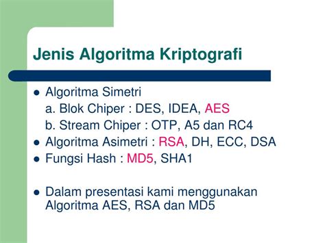 ppt algoritma kriptografi klasik powerpoint presentation free download id 2198772