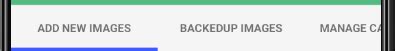 Css NativeScript How To Make TabView Menu Shrink To Fit The Device