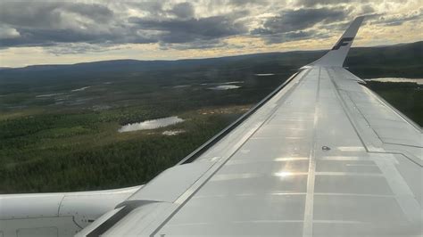Finnair Embraer Oh Lkn Ivalo To Kittil Youtube