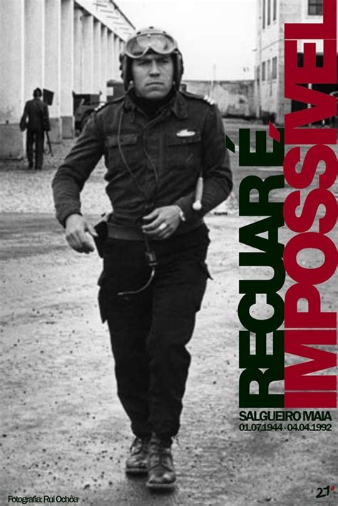 Salgueiro Maia capitão de abril 1974 Portugal Revolução de 25 de