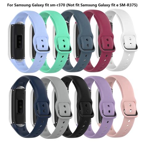 Pulseira De Silicone Para Substituição De Relógio Samsung Galaxy Fit Sm