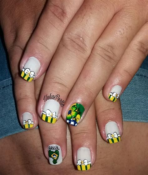 25 Ideias De Unhas Para Copa Do Mundo