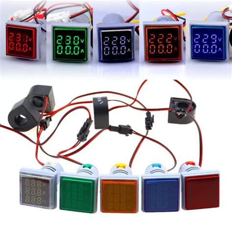 AC50 500V VOLTM TRE Num Rique Fr Quence Compteur De Tension Indicateur