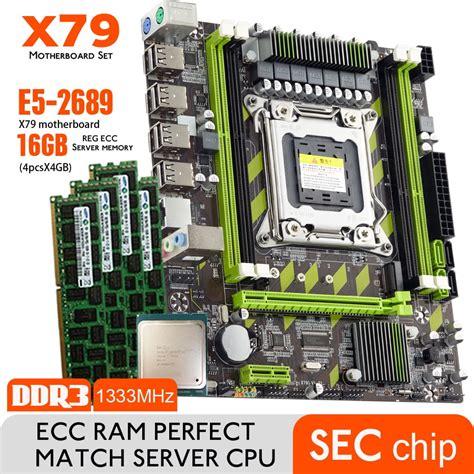 Carte mère X79G X79 avec processeur Intel Xeon E5 2689