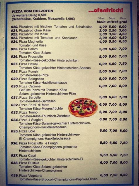 Speisekarte von Mc Döner restaurant Reilingen